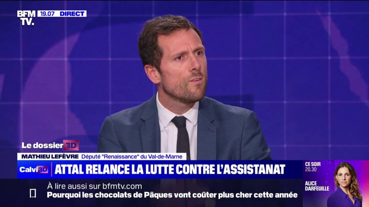 Mathieu Lefèvre (Renaissance): "Si on veut assurer que le chômage ...