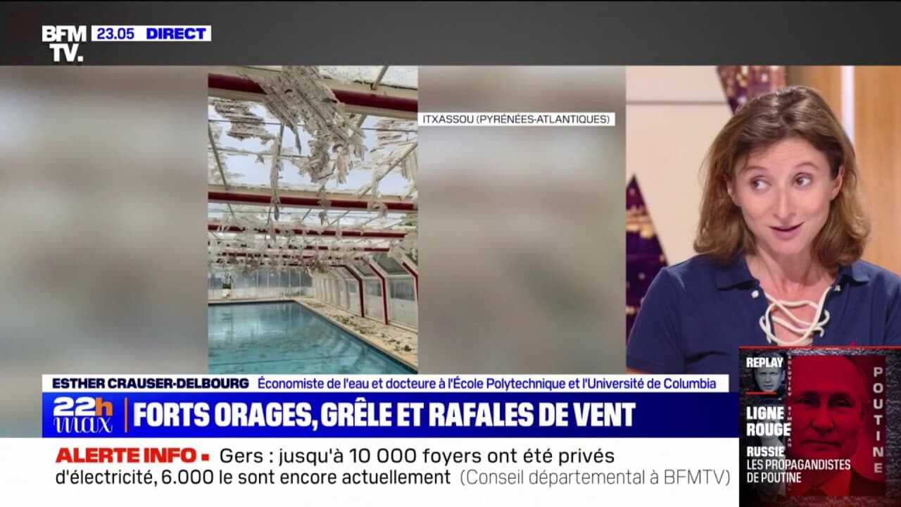 Orages: "Les acteurs économiques vont devoir revoir leur modèle pour ...