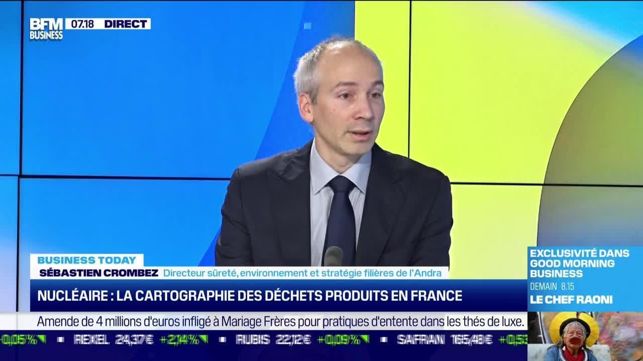 Sébastien Crombez (Andra) : Nucléaire, la France produit 1,7 million ...