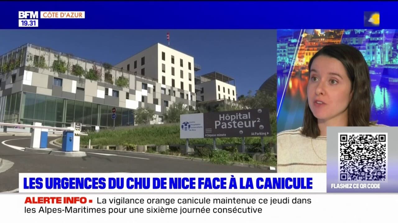 Entre 20 et 25 admissions en plus par jour: les urgences du CHU de Nice ...