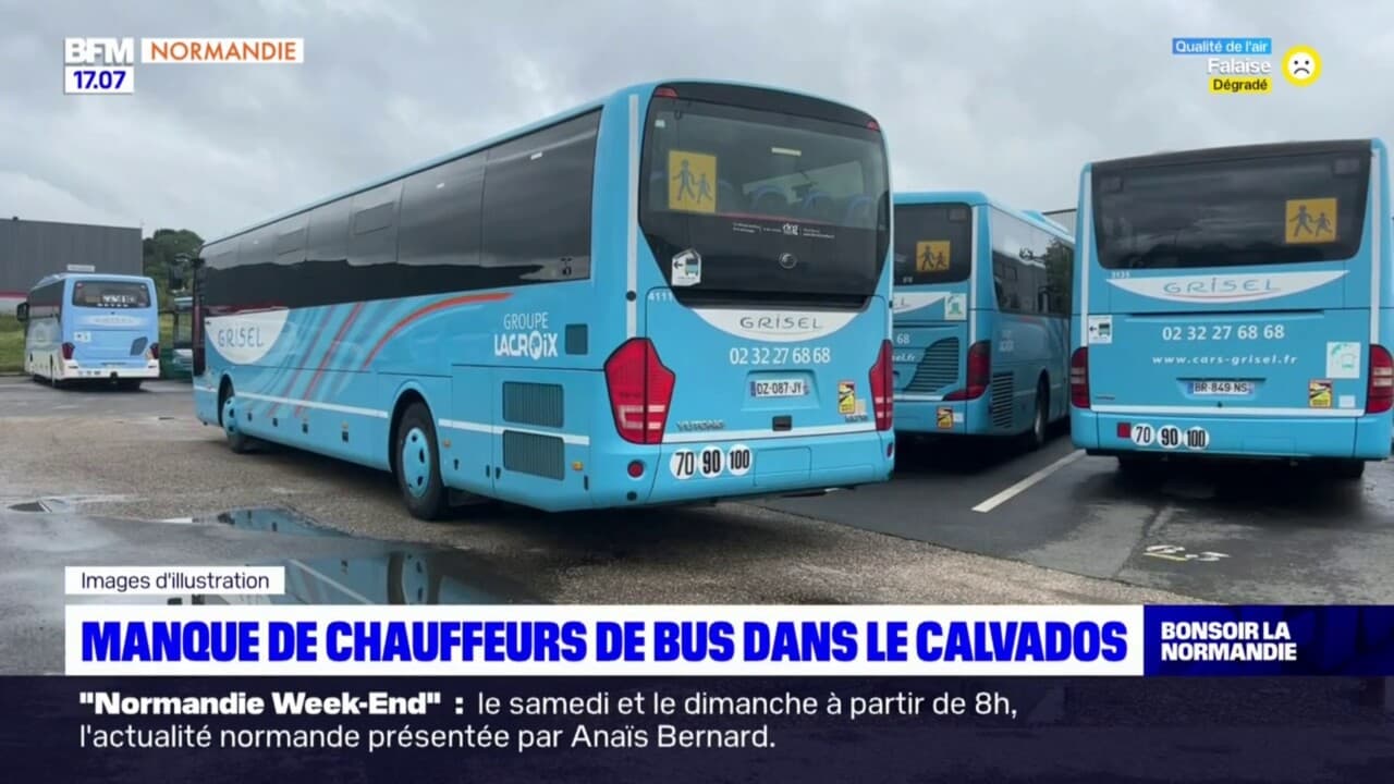 Calvados: manque de chauffeurs de bus dans le département