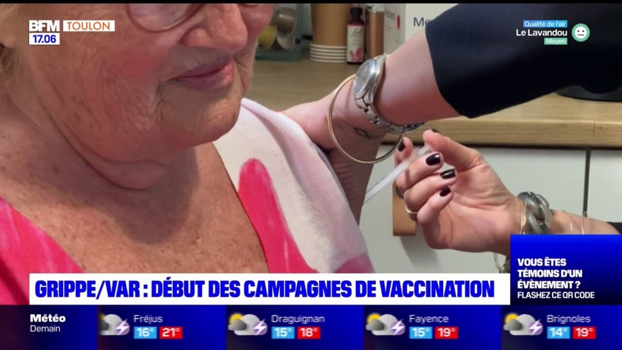 Var: début de la campagne de vaccination contre la grippe
