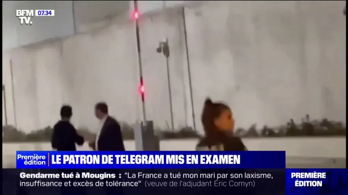 Le patron de Telegram, Pavel Durov, mis en examen