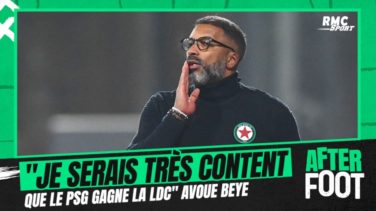 "Je serais très content que le PSG gagne la Ligue des champions" avoue Beye