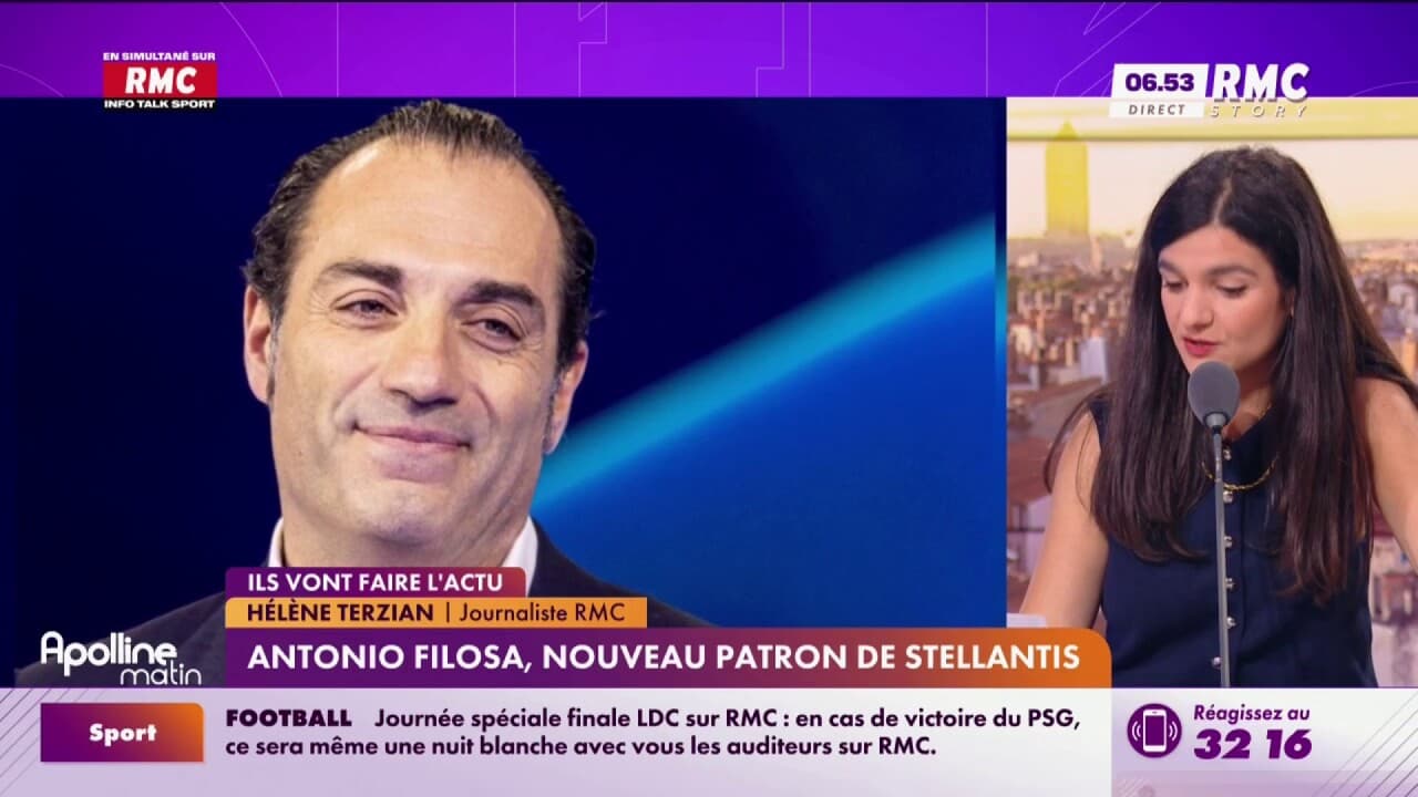 Antonio Filosa, nouveau patron de Stellantis