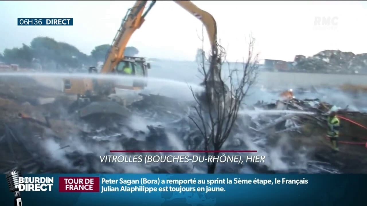 Incendies à Vitrolles Une Trentaine Dhectares De Végétation Ont Brûlé