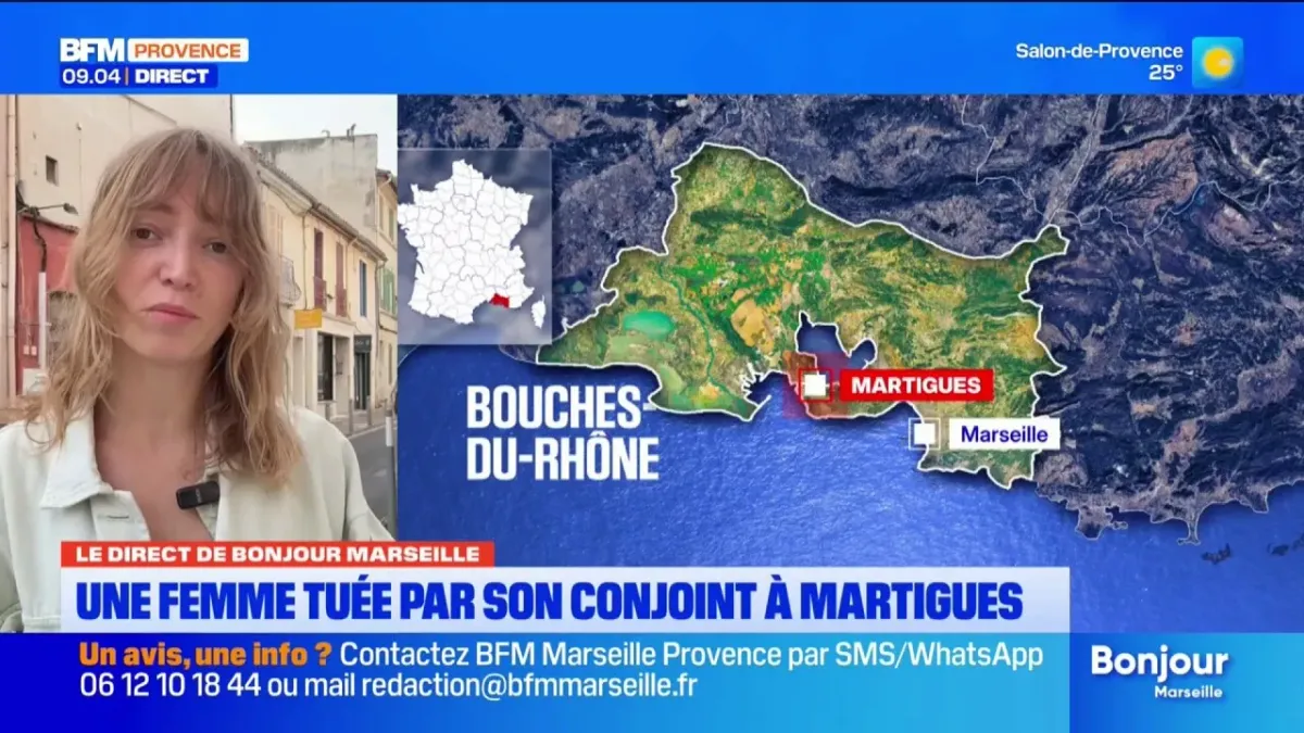 Martigues : Une femme tuée par son conjoint, elle avait 25 ans.