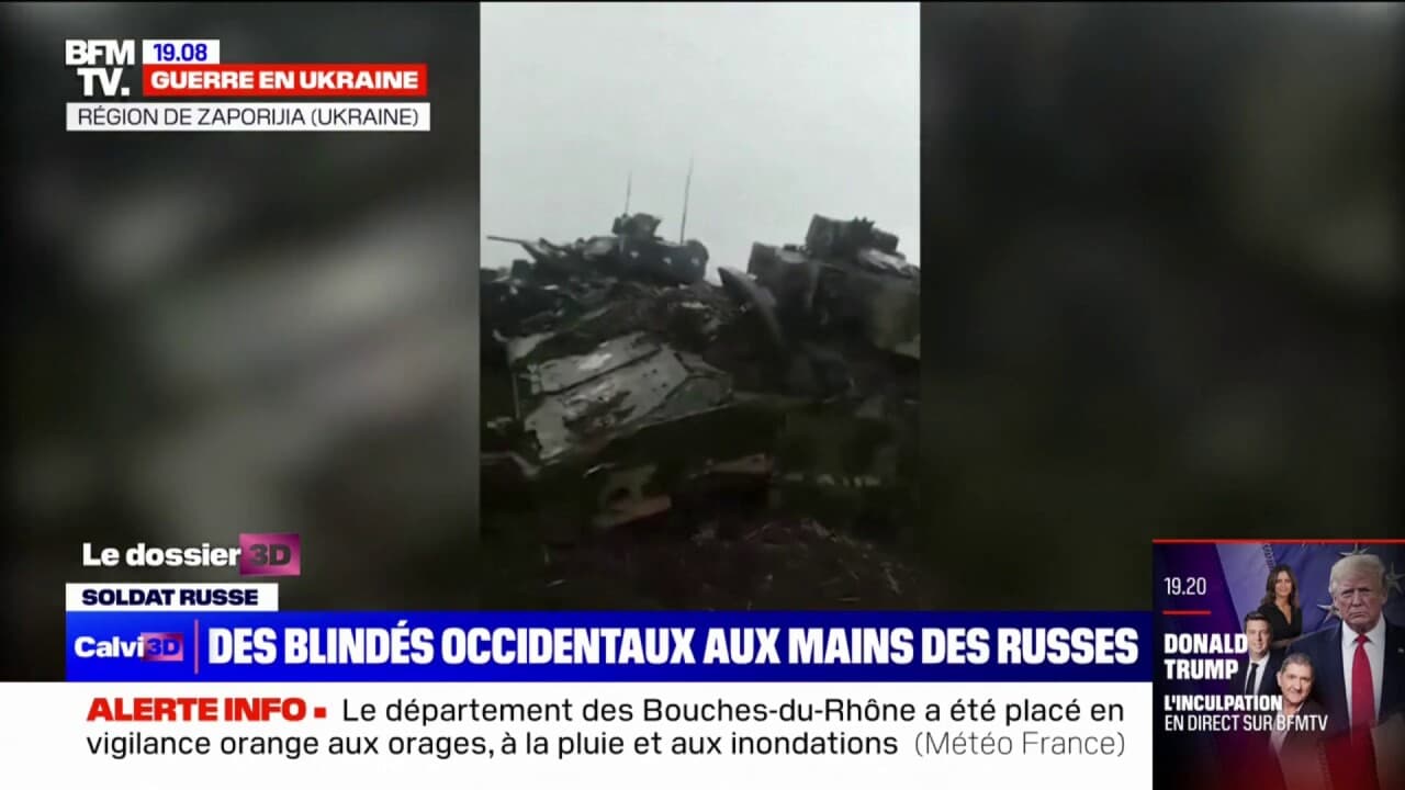 Guerre en Ukraine: un soldat russe prétend avoir capturé des blindés ...
