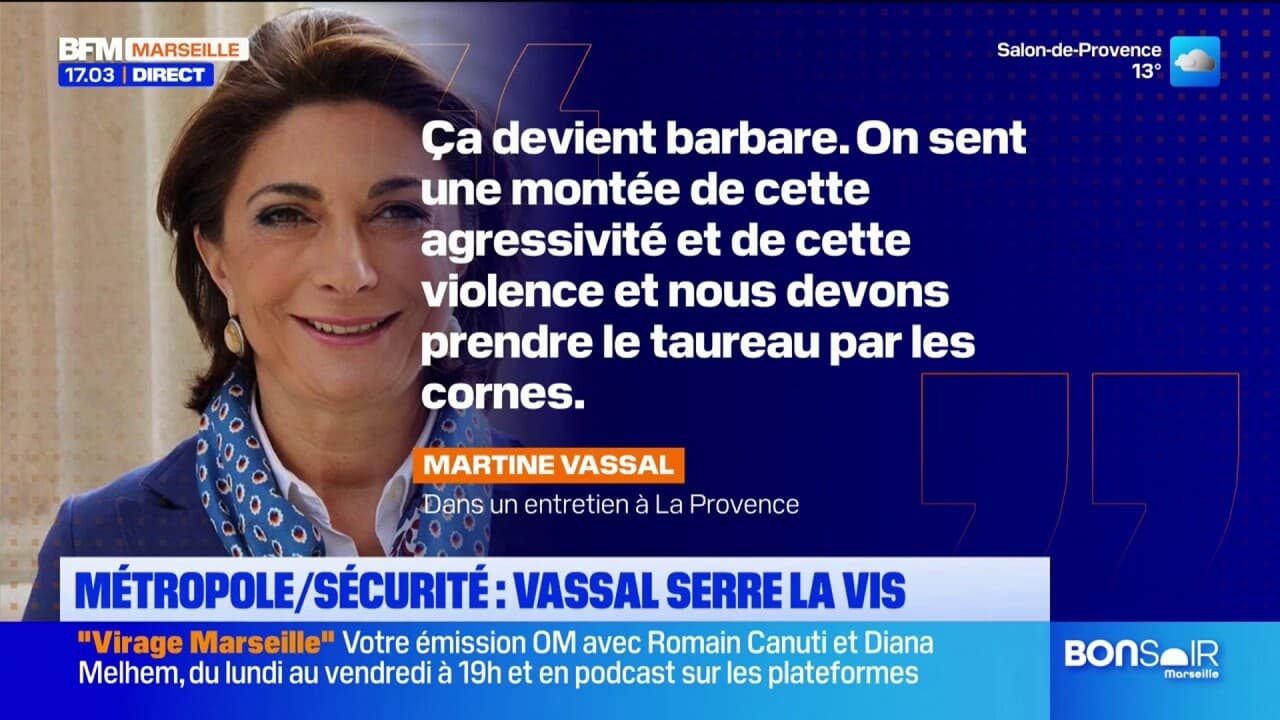 Métropole de Marseille: le virage à droite Martine Vassal