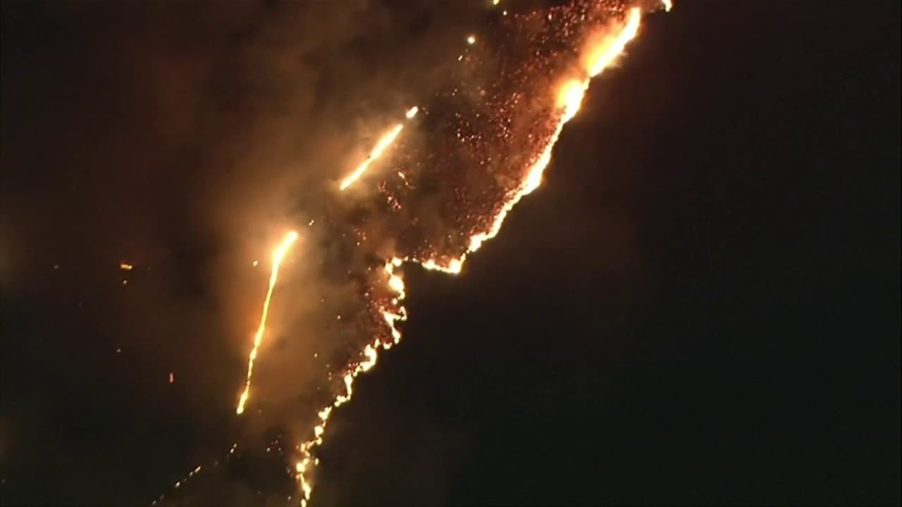 Incendie en Californie: Un nouveau feu, le Maria Fire, a déjà ravagé ...