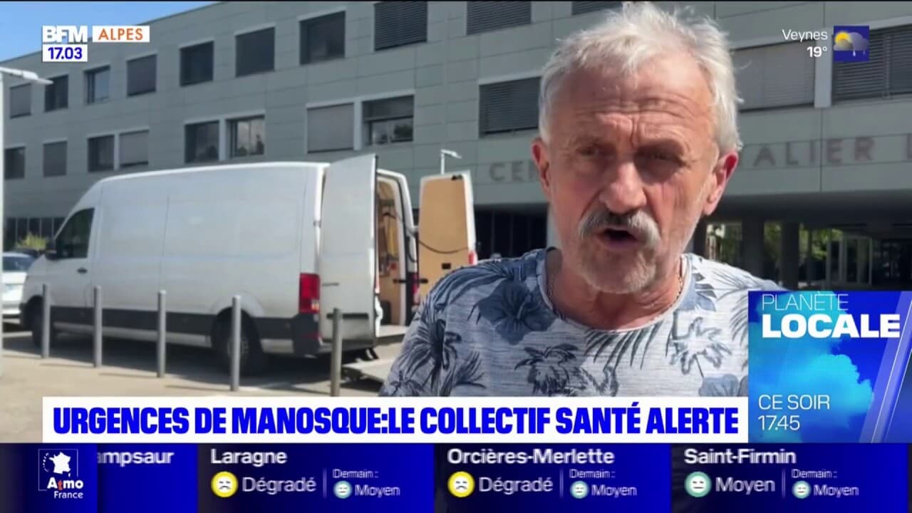 Urgences de Manosque: le collectif santé alerte