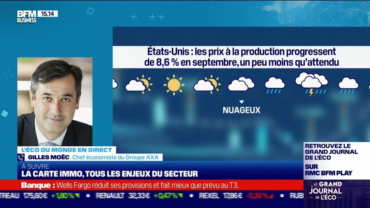Gilles Moëc (AXA) : Aux États-Unis, les prix à la production ...