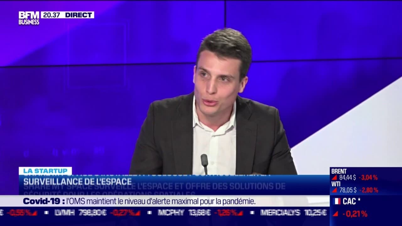 "On est déjà dans ce phénomène de saturation de l'environnement orbital ...