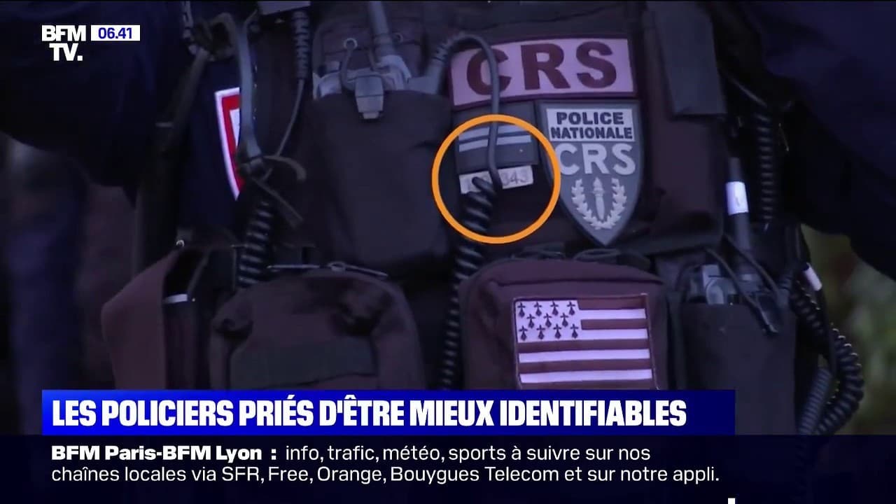 Les policiers priés de porter leur RIO sur leur uniforme pour être plus ...