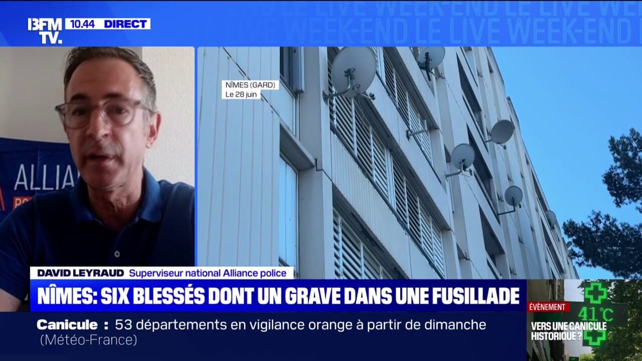 Fusillade à Nîmes: le superviseur national Alliance police estime que la piste "du réglement de ...