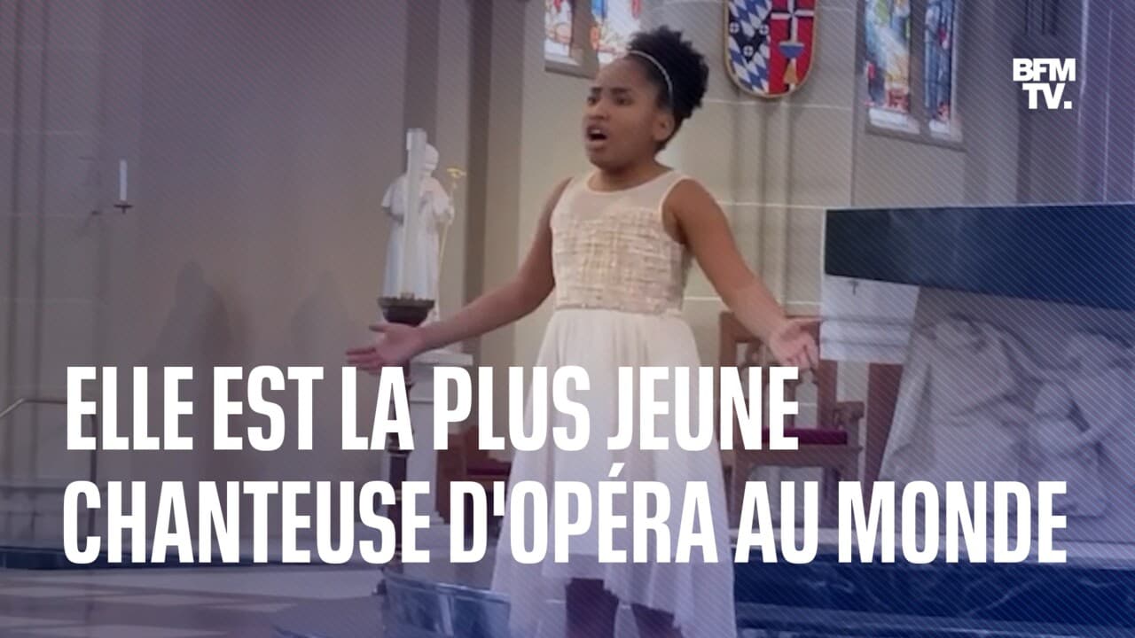 A 10 ans, elle est la plus jeune chanteuse d'opéra au monde