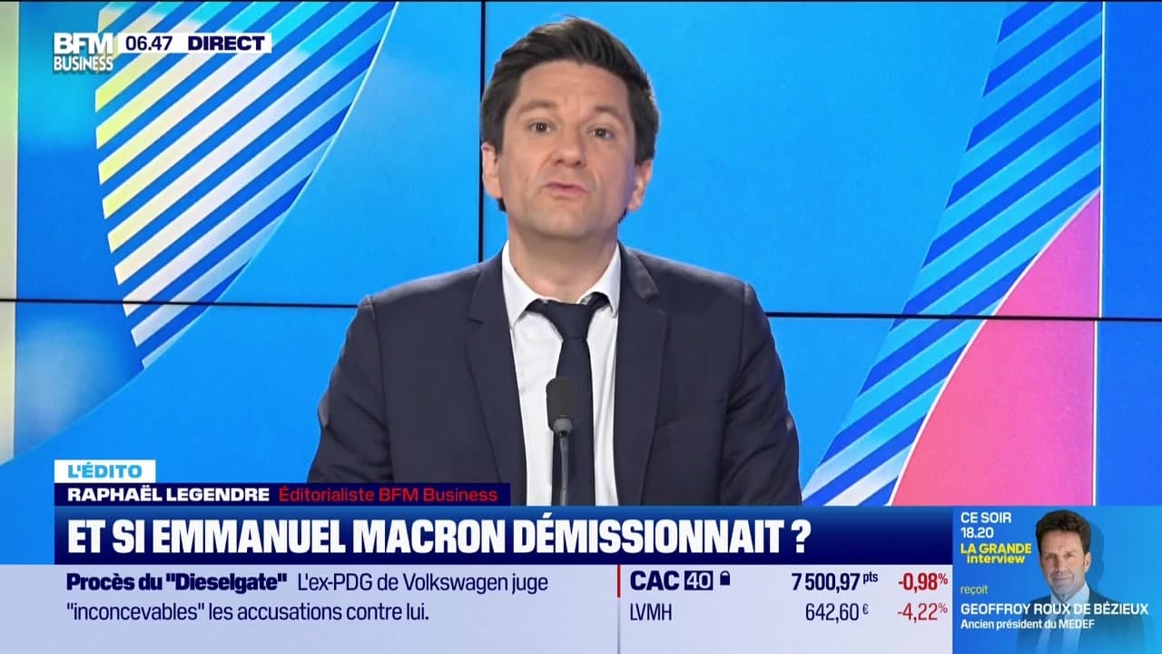 L’Edito de Raphael Legendre : Et si Emmanuel Macron démissionnait ? - 05/09