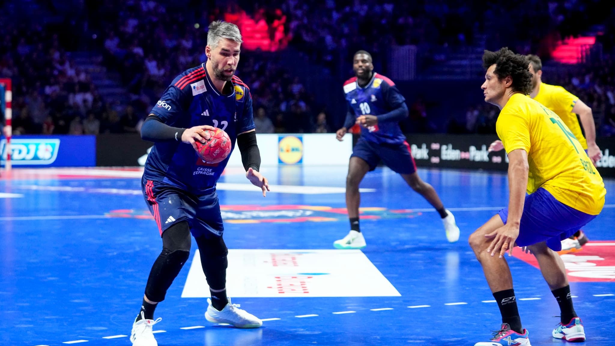 Handball: les Bleus sereins contre le Brésil avant l'Euro