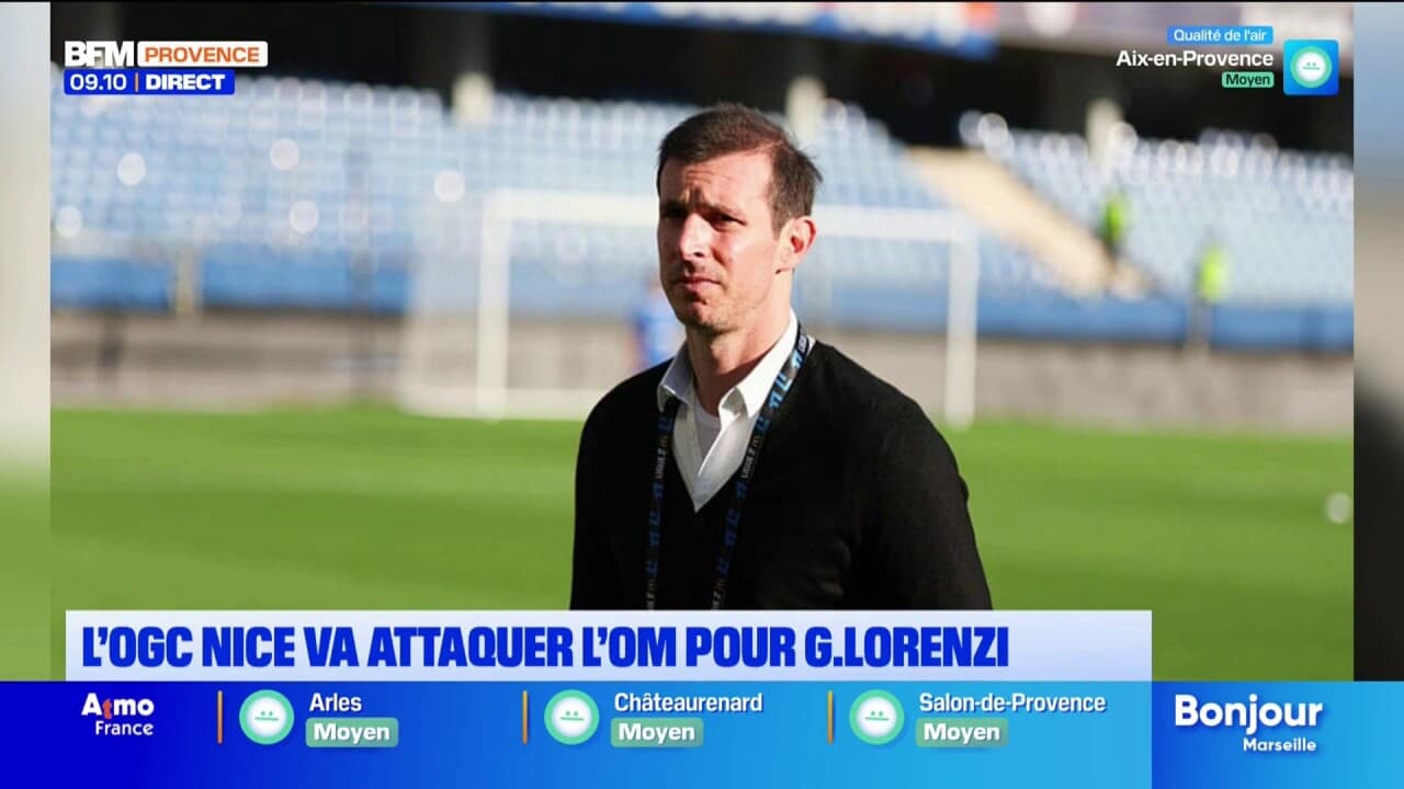 L'OGC Nice va attaquer l'OM pour G. Lorenzi