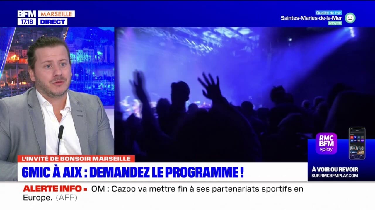 Aix-en-Provence: les concerts programmés au 6MIC dès cet automne