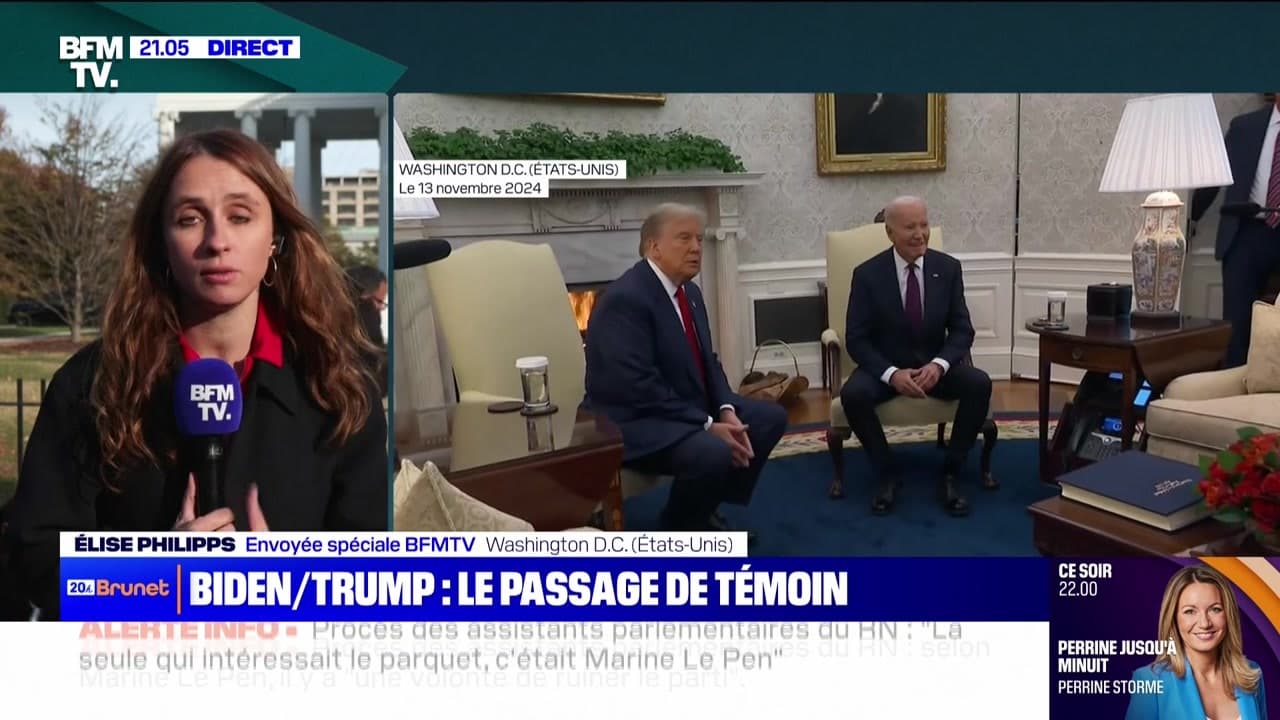 Biden/Trump : le passage de témoin - 13/11