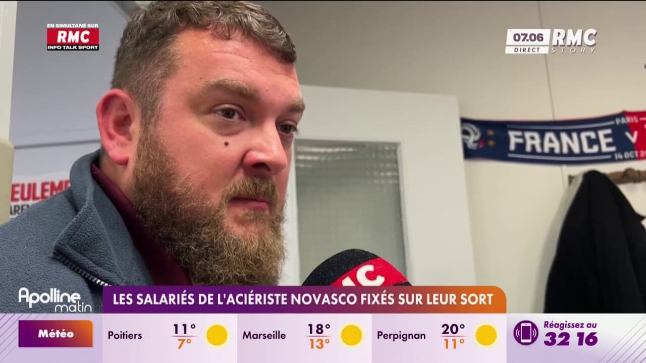 Les salariés de l'aciériste Novasco fixés sur leur sort