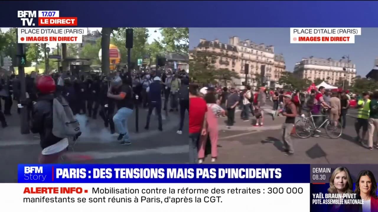 Retraites: 300 000 manifestants à Paris selon la CGT