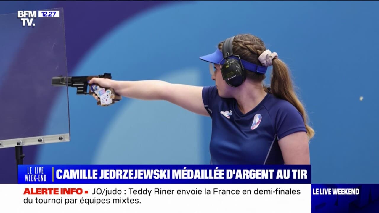 JO 2024: la Française Camille Jedrzejewski décroche une médaille d ...