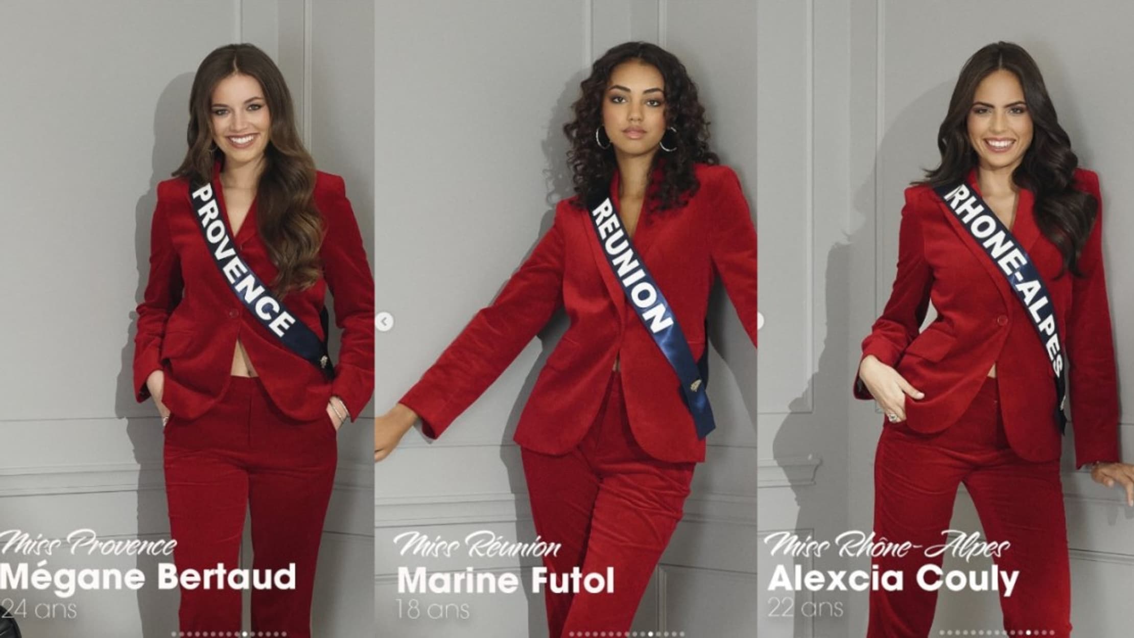 Les portraits officiels des candidates Miss France dévoilés