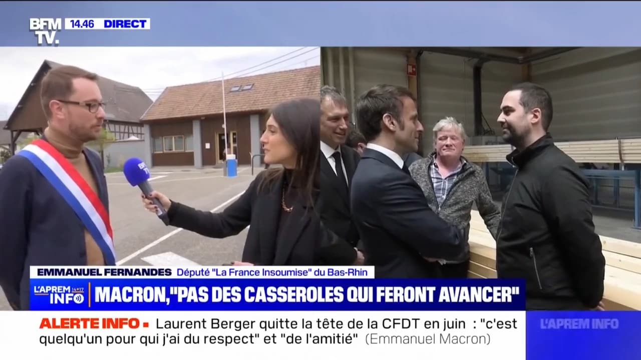 "[Le président] cédera", souligne Emmanuel Fernandes, député LFI du Bas ...