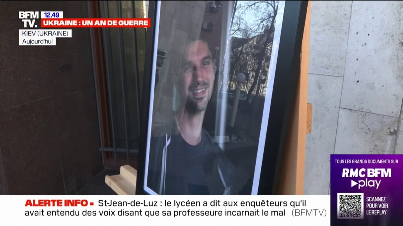 Légion d'honneur à titre posthume pour le journaliste de BFMTV Frédéric ...