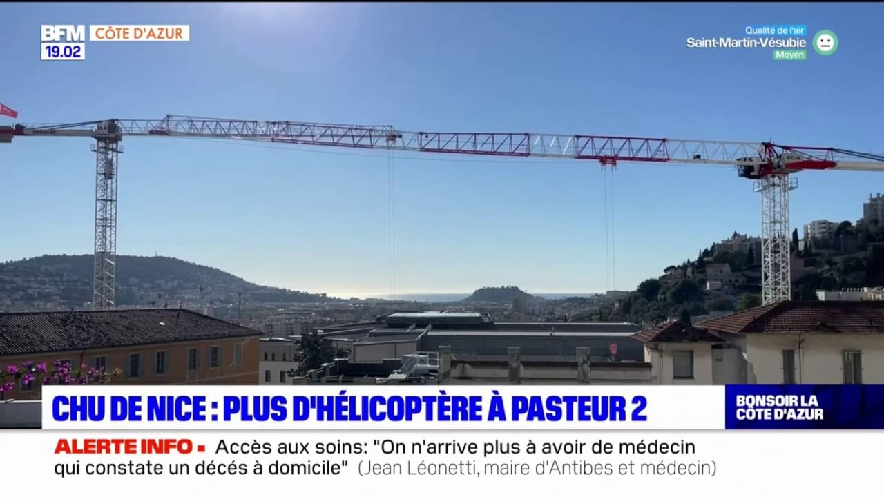 Nice: depuis deux mois, les hélicoptères du Samu ne se posent plus à ...