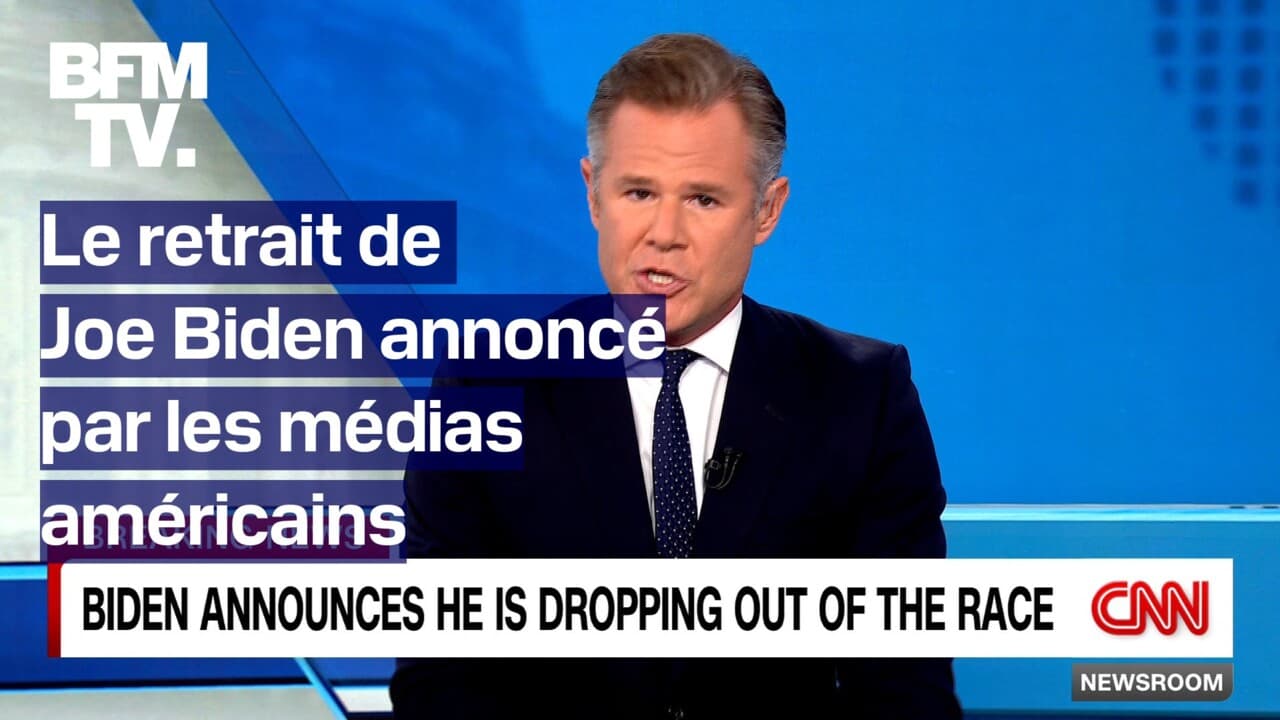 "Une campagne présidentielle historique": comment les médias américains ont annoncé le retrait ...