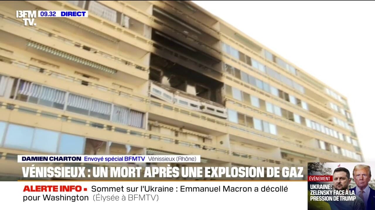 Ce que l'on sait de l'explosion de gaz dans un immeuble de Vénissieux ...