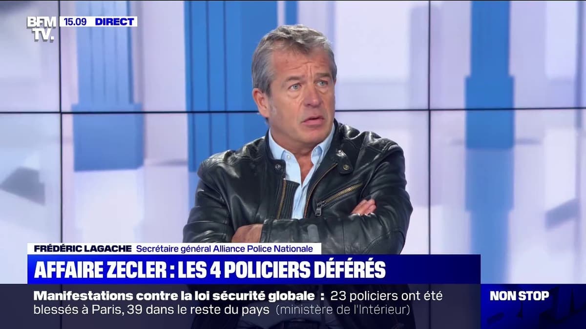 Frédéric Lagache (Alliance Police Nationale): "Ce qui nous révolte, c ...