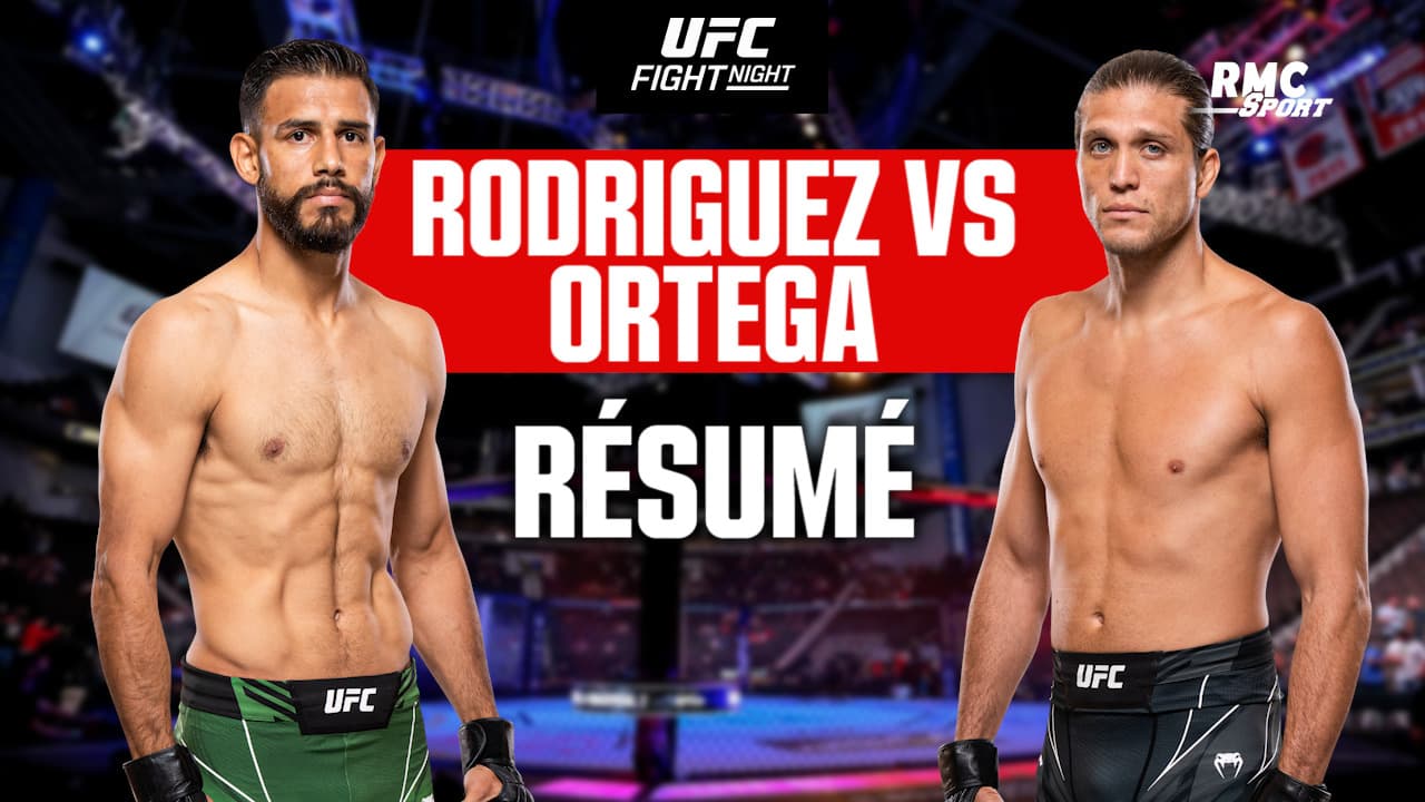 Résumé UFC : le retour gagnant d'Ortega avec une magnifique soumission ...