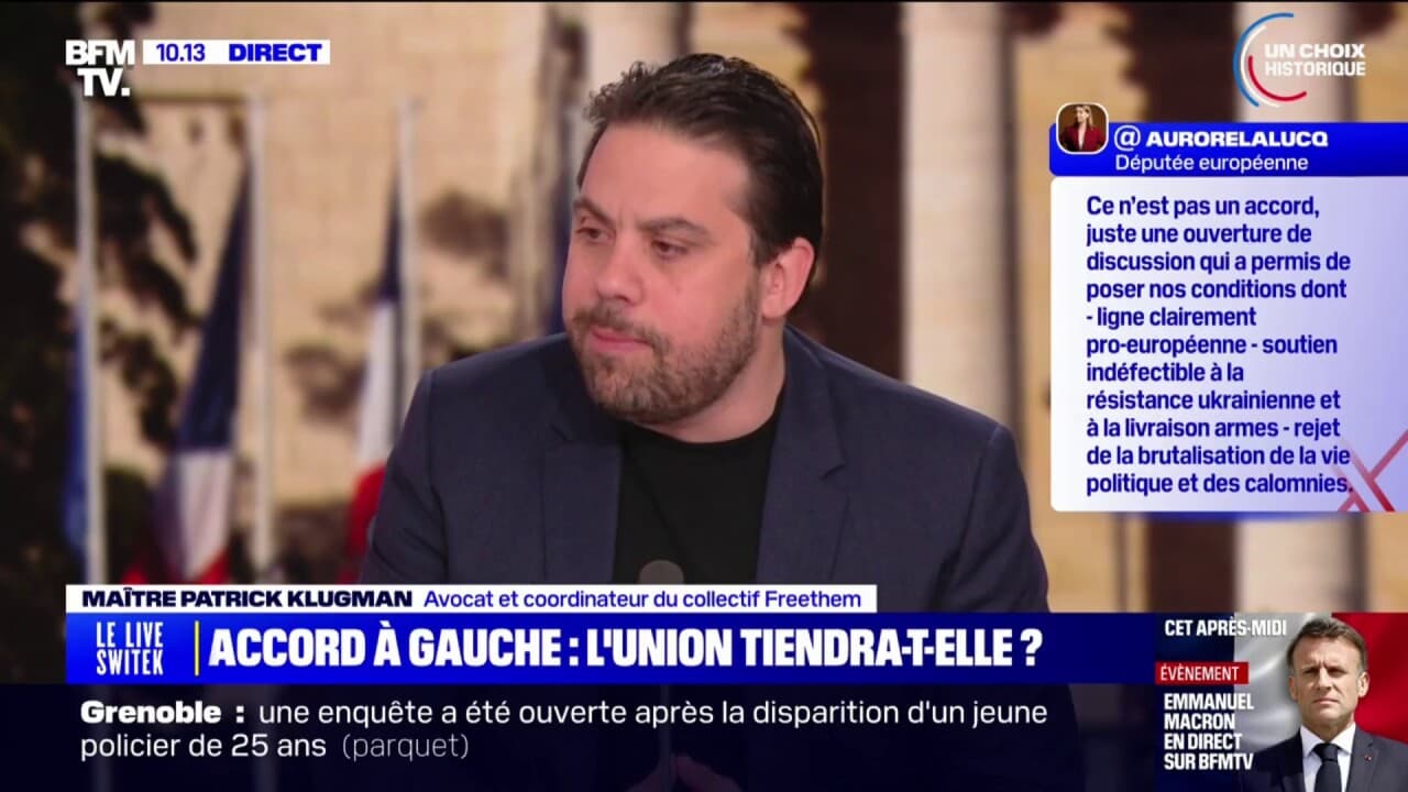 Front populaire: "Sans la LFI tout est possible; avec elle, rien n'est faisable", estime Maître ...