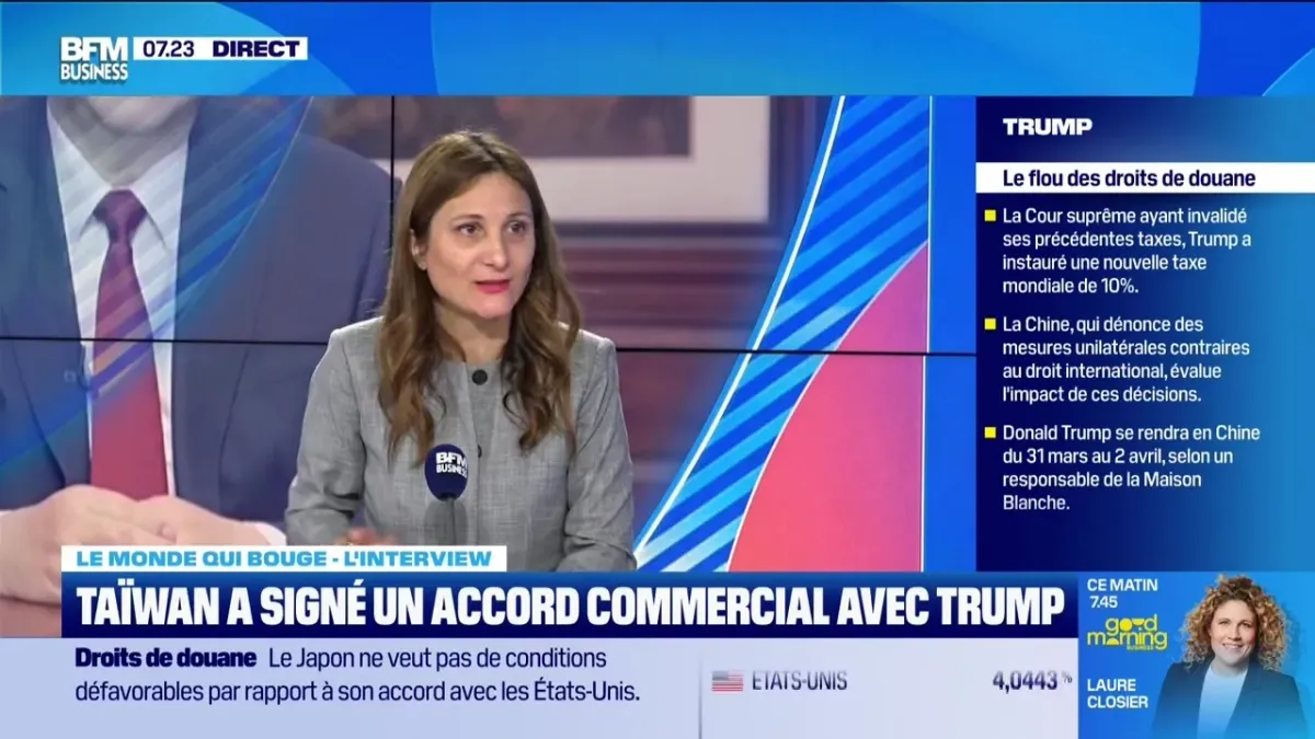 Le monde qui bouge - L'Interview : Droits de douane, Pékin presse ...