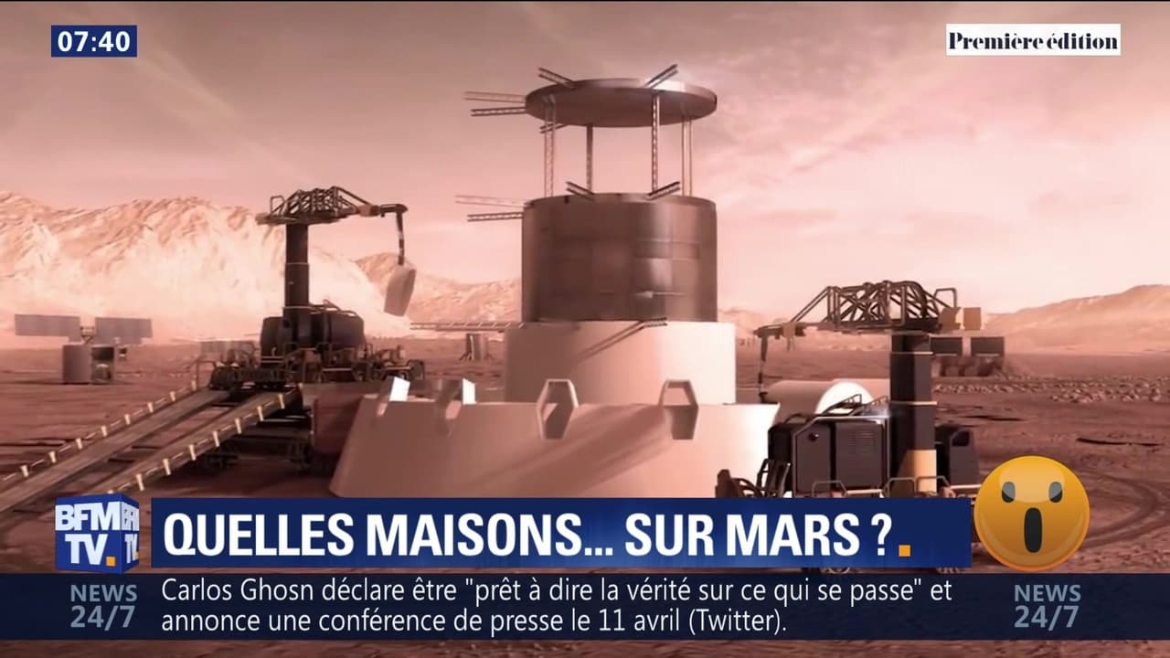 Quelles maisons... sur Mars
