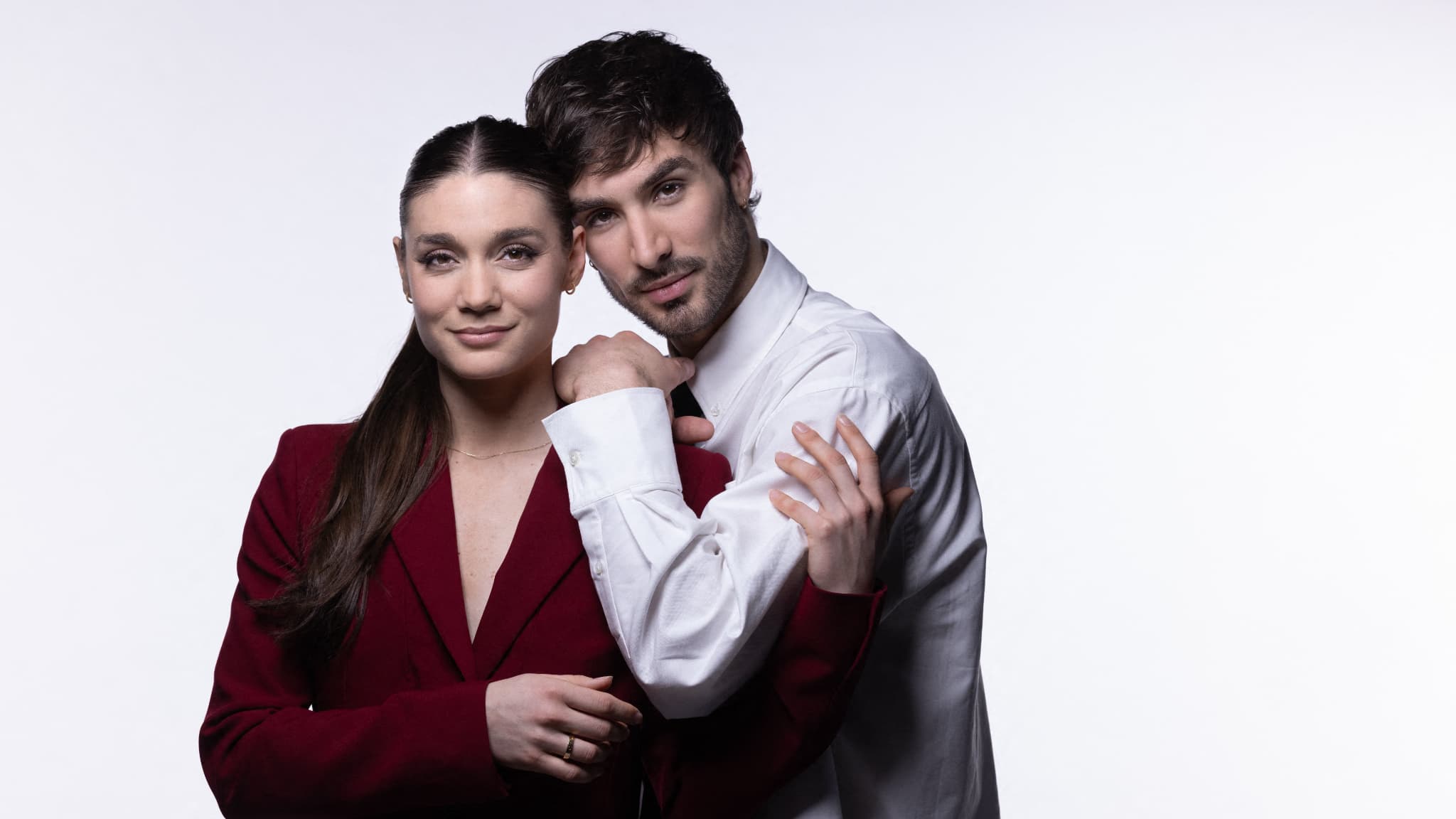 Aux côtés de sa meilleure amie, le patineur français Guillaume Cizeron ...