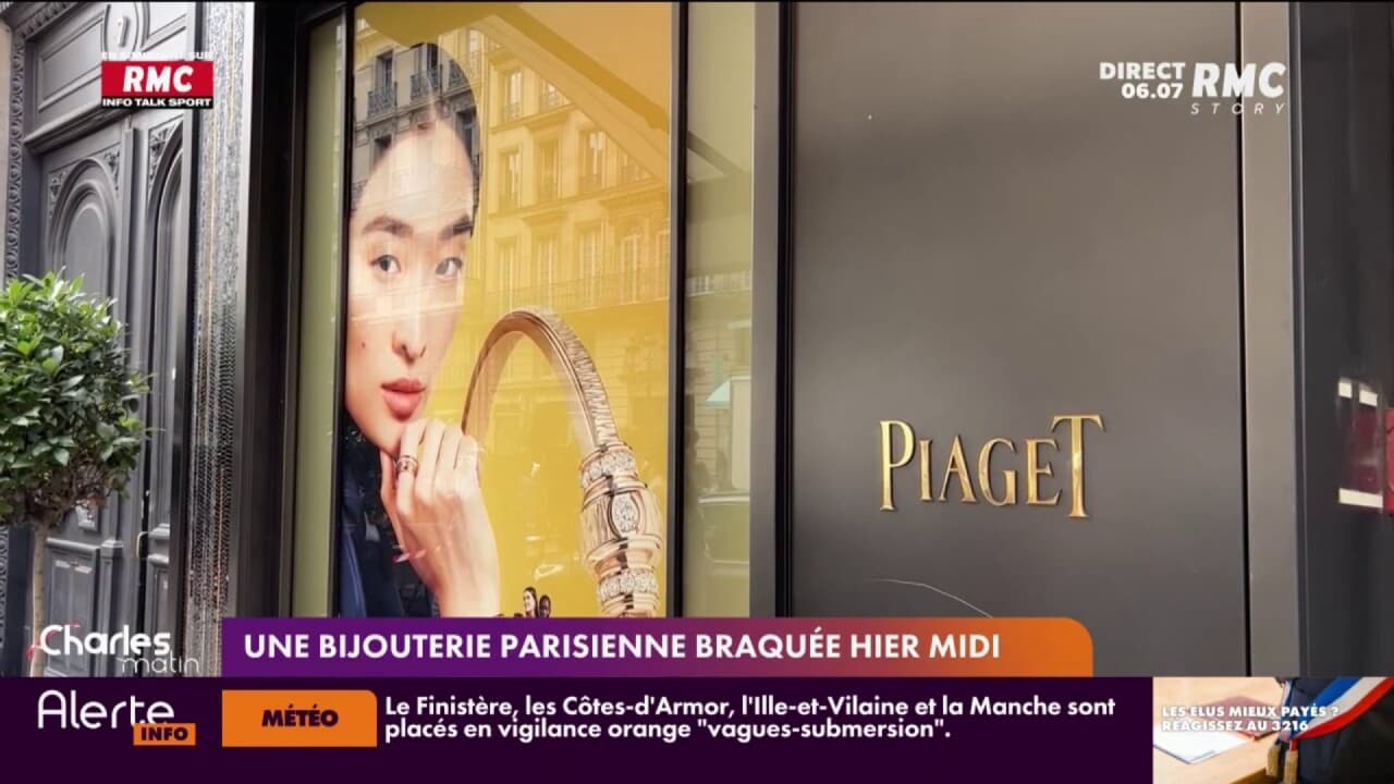 Une bijouterie parisienne braquée mardi midi