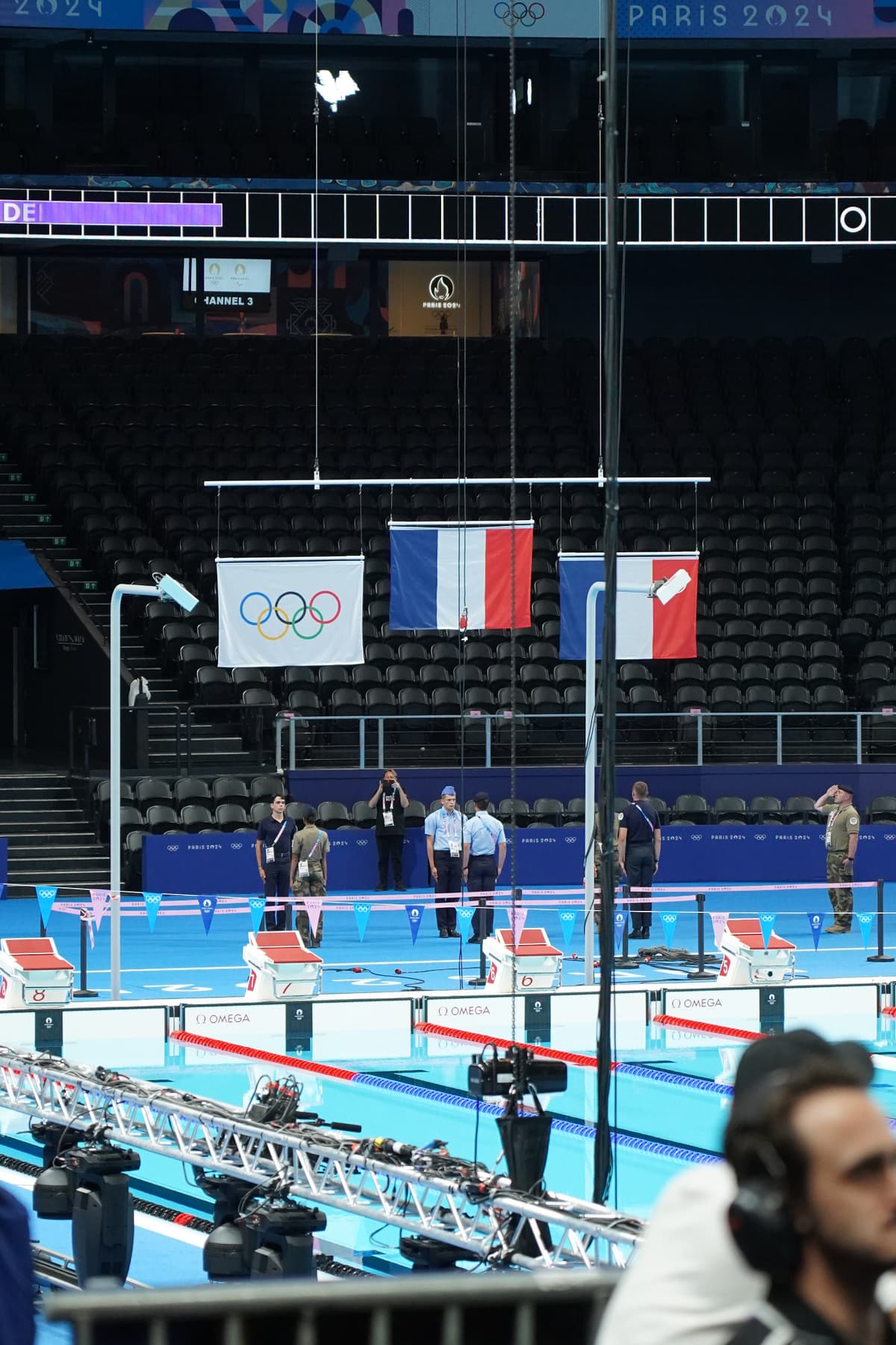 JO 2024 (natation): la piscine olympique est ouverte, et elle ...