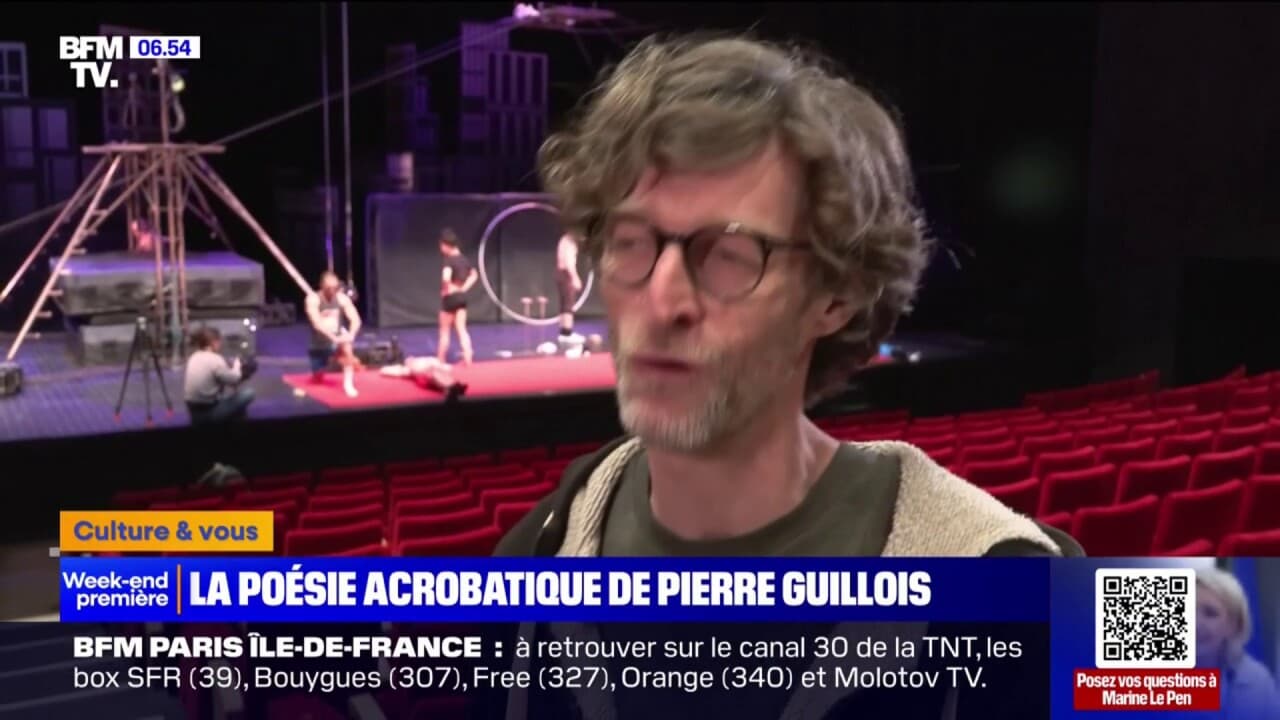 "Dans ton cœur": la poésie acrobatique de Pierre Guillois au théâtre du ...