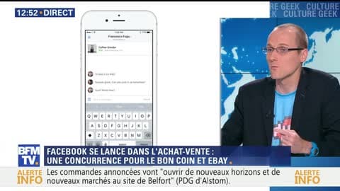 Facebook lance une plateforme d'achat-vente
