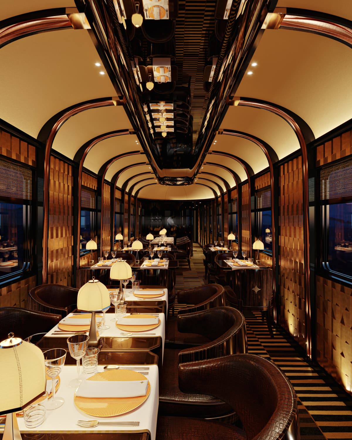 Train de luxe: découvrez en images le nouvel Orient-Express Paris-Vienne