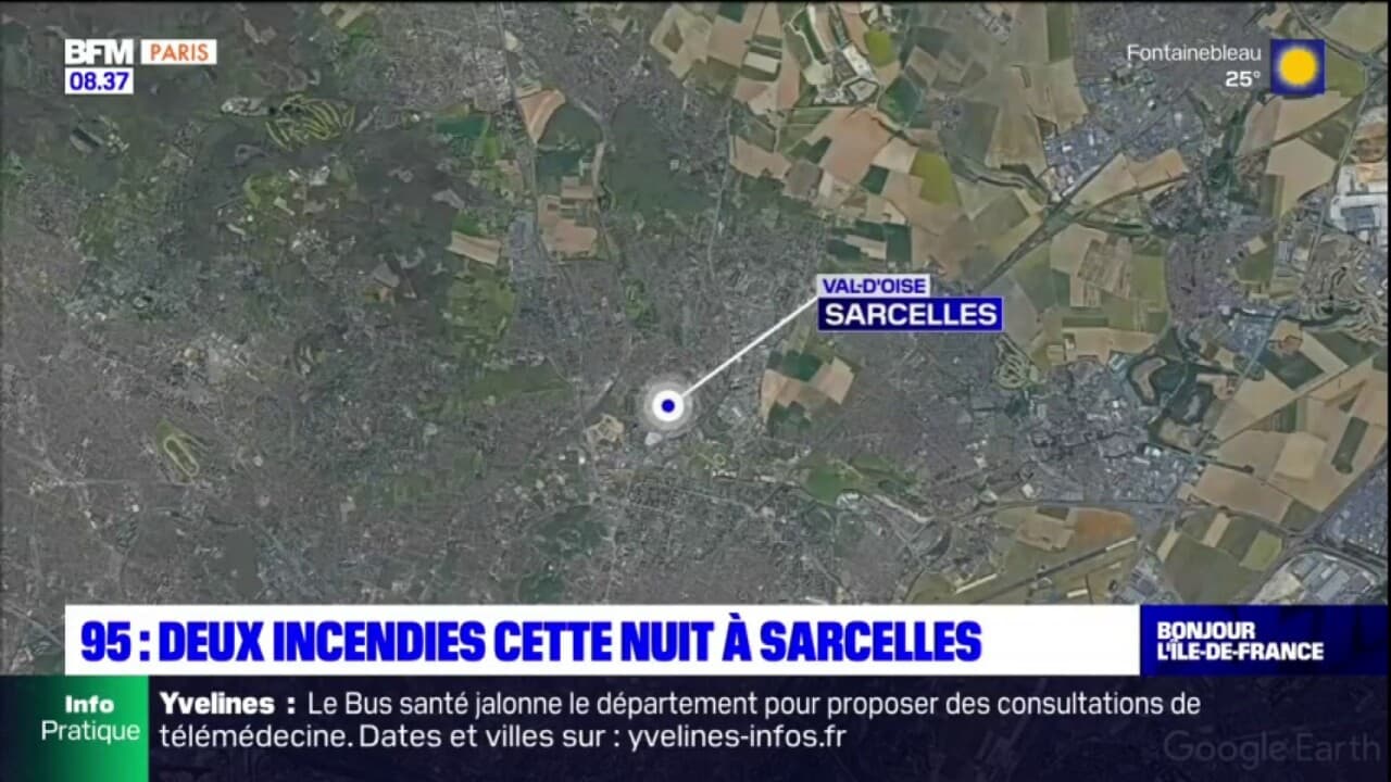 Val-d'Oise: deux incendies dans la nuit de mardi à mercredi à Sarcelles