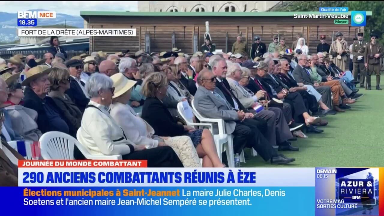 Èze: 40 associations réunies pour rendre hommage aux anciens combattants