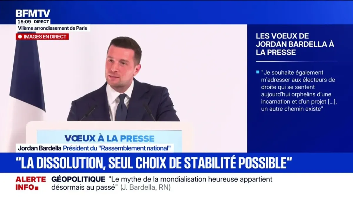 "Il n'y a pas de différence de ligne politique entre Marine Le Pen et ...