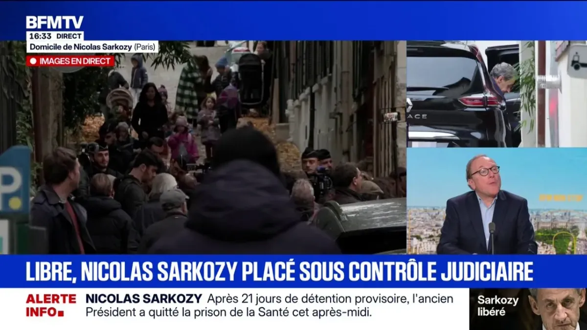 Interdiction pour Nicolas Sarkozy d'entrer en contact avec Gérald ...