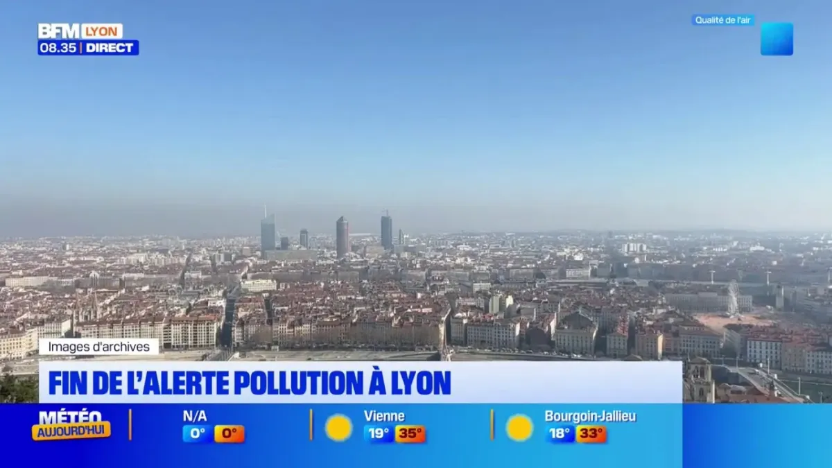 Fin de l'alerte pollution à Lyon